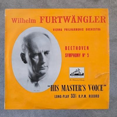 Gripsweat - Furtwängler / Beethoven Symphony No.5 - VPO, ALP 1195 Rare ...
