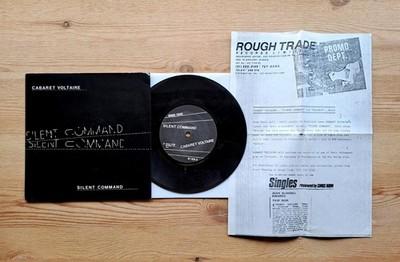 Gripsweat - CABARET VOLTAIRE - SILENT COMMAND UK 1980 7" P/S +P/R RARE ...