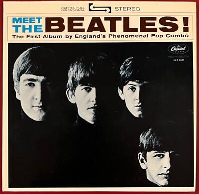 Gripsweat - Beatles Meet The Beatles Rare 33 1/3 rpm 7 Inch Jukebox EP ...