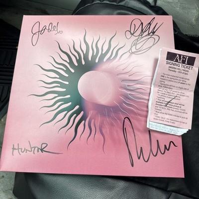 Gripsweat - AFI Silver Bleeds The Black Sun Signed Vinyl - Amoeba ...