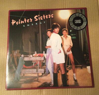 Gripsweat - Pointer Sisters-Energy-1978 US Vinyl Promo with Press Kit