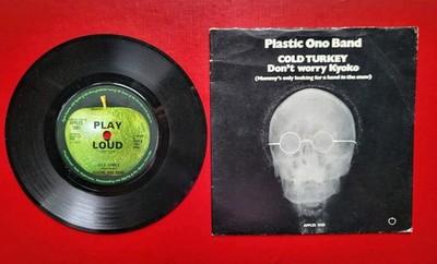 Gripsweat - BEATLES JOHN LENNON Plastic Ono Band Cold Turkey 45 Apples ...