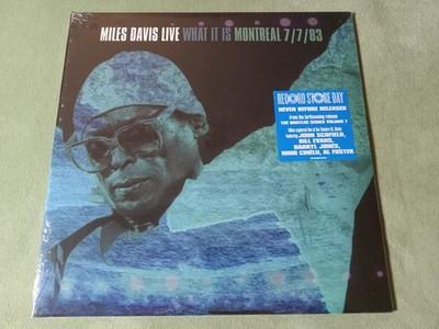 Gripsweat - MILES DAVIS LIVE WHAT IT IS MONTREAL 7/7/83 RSD 2-LP NEW SEALED VINYL RECORD 2LP