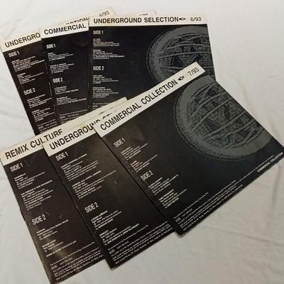 Gripsweat - Set Of Six 12" DMC DJ Vinyl LPs. Underground Selection ...