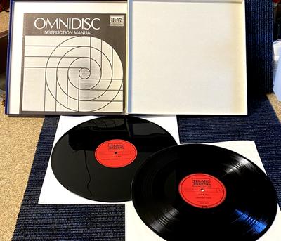 Gripsweat - TELARC OMNIDISC DG-10073/74 CARTRIDGE ALIGNMENT TURNTABLE ...
