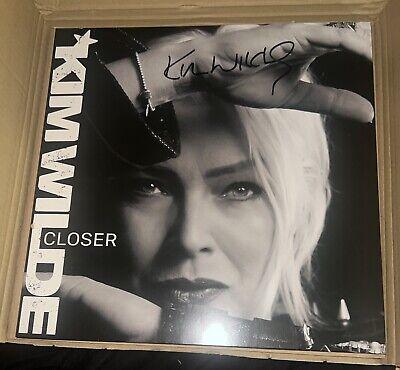 Gripsweat - KIM WILDE ** Signed Sleeve ** CLOSER WHITE VINYL Limited ...