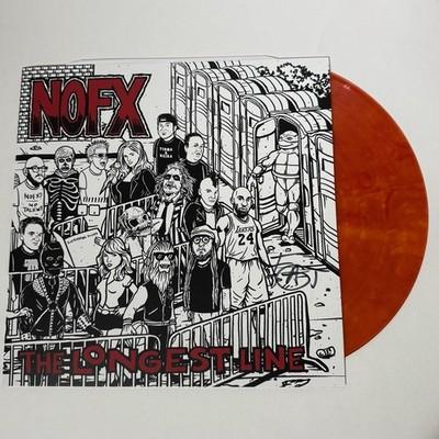 Gripsweat - The Longest Line - NOFX, 12” FINAL SHOW VARIANT, Signed!