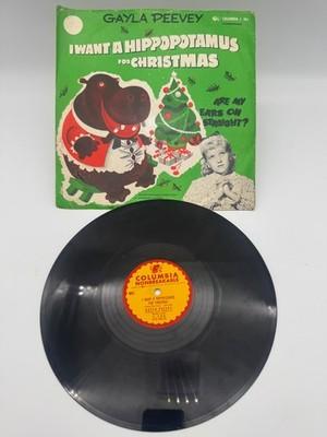 Gripsweat - Gayla Peevey I Want A Hippopotamus For Christmas / Ears On ...