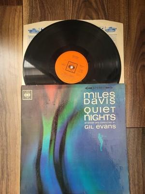 Gripsweat - MILES DAVIS - QUIET NIGHTS LP - UK CBS Stereo 1963