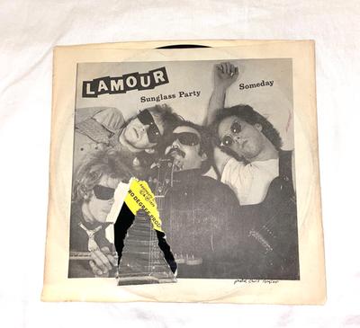 Gripsweat - Vintage LAMOUR Sunglass Party Someday Vinyl 7 Inch Record ...