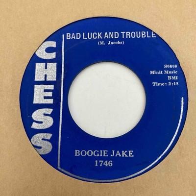 Gripsweat - Blues 45 BOOGIE JAKE Bad Luck & Trouble/Early In The ...