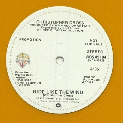 Gripsweat - CHRISTOPHER CROSS “ RIDE LIKE THE WIND “ NEW 12 DANCE DISCO ...