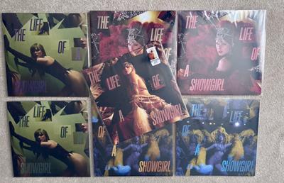 Gripsweat - Taylor Swift - The Life of A Showgirl - All 7 x Limited ...