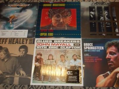 Gripsweat - ROCK LP Lot JOHN MAYALL Ronnie Montrose MAHOGANY RUSH Jeff ...