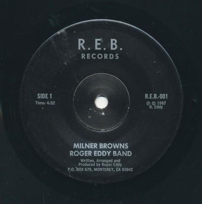 Gripsweat - ROGER EDDY BAND - Milner Browns -REB- Unknown 80s Jazz ...