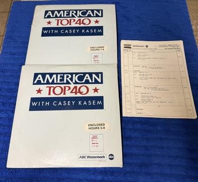 Gripsweat - 1/3/87 CASEY KASEM ~American Top 40~ Vinyl Set Missing One ...