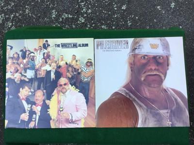 Gripsweat - 2 WWF Piledriver Album Hulk Hogan and The Wrestling Album ...