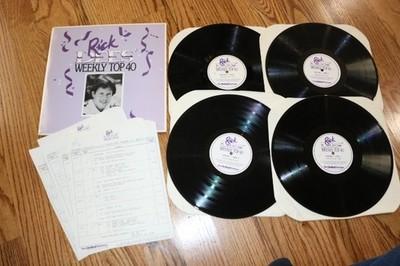 Gripsweat - RICK DEES-"WEEKLY TOP 40" 4 LP'S WITH CUE SHEETS, RELEASED ...