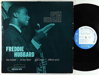 Gripsweat - Freddie Hubbard - Open Sesame LP - Blue Note Mono DG RVG Ear 47 W 63rd VG+