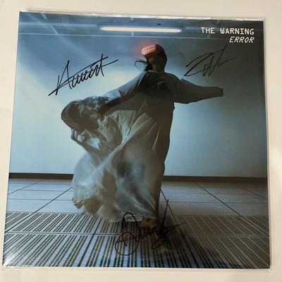 Gripsweat - The Warning Band Error Colored Vinyl LP SIGNED Alejandra ...