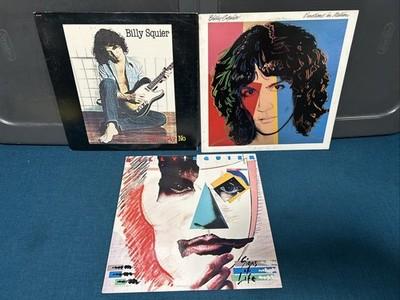 Gripsweat - 3x Billy Squier LP Lot: Don’t Say No, Emotions In Motion ...