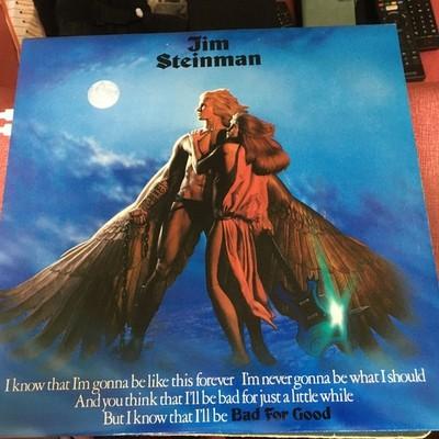 Gripsweat - JIM STEINMAN BAD FOR GOOD VINYL LP RECORD WITH EXTRA 7 ...
