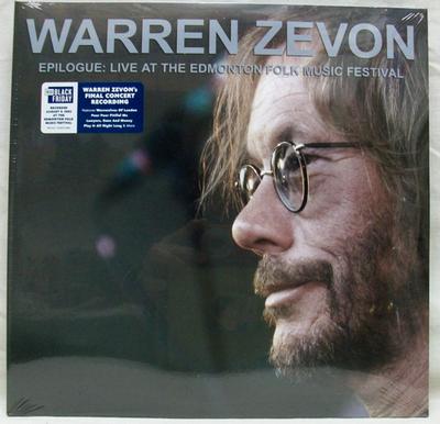 Gripsweat - NEW Warren Zevon "Epilogue: Live At The Edmonton" 2-LP ...