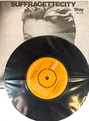 Gripsweat - David Bowie Suffragette City 7" vinyl record 1976 in ...